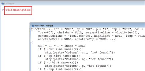 R语言中如何查看函数的源代码 小鲨鱼2018 博客园