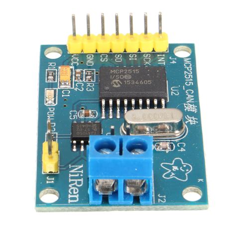 D MCP CAN Bus Module TJA Receiver SPI Protocol Alexnld