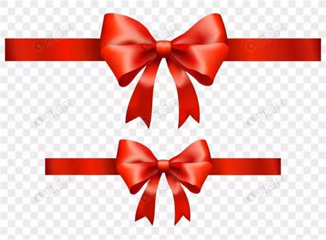Красный бант | Red bow, Gift ribbon, Bows