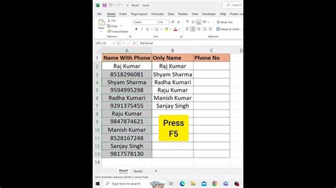 separate data between text and number shorts excel exceltutorial