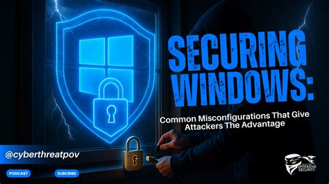 Episode 148 Securing Windows Common Misconfigurations That Give Attackers The Advantage