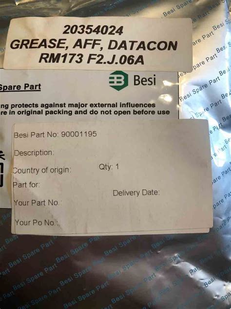 Datacon Besi Lot Of Spare Parts Parts Used For Sale Price 293634873 Buy From Cae