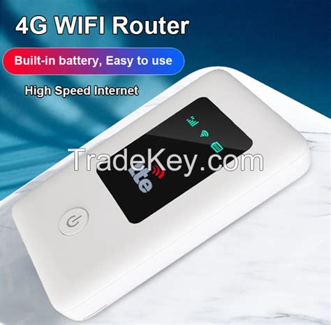 G Router Wireless Lte Wifi Modem Sim Card Router Mifi Pocket Hotspot Built In Battery Portable