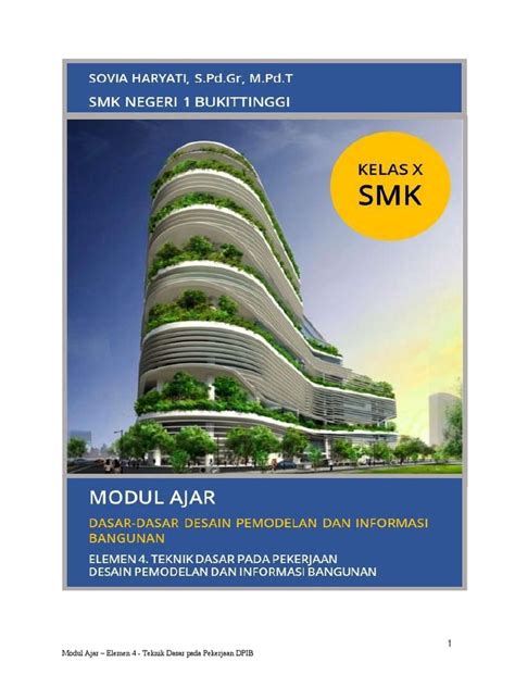 Modul Ajar Dasar Dpib Elemen 4 Pdf