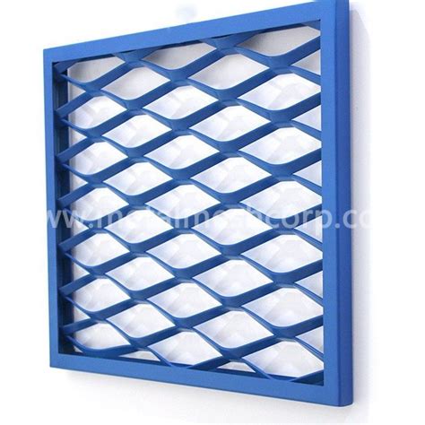 Aluminum Expanded Metal Mesh Cladding External Wall Cladding Metal
