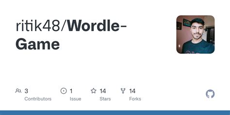 GitHub Ritik Wordle Game