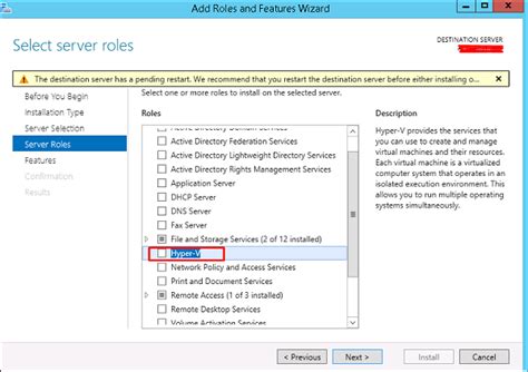 How To Install Hyper V In Windows Server