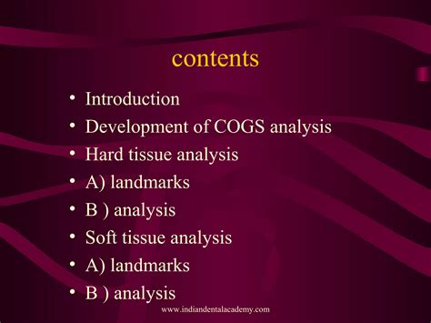 Cogs Analysis Cephelometrics For Orthognathic Surgery Fixed