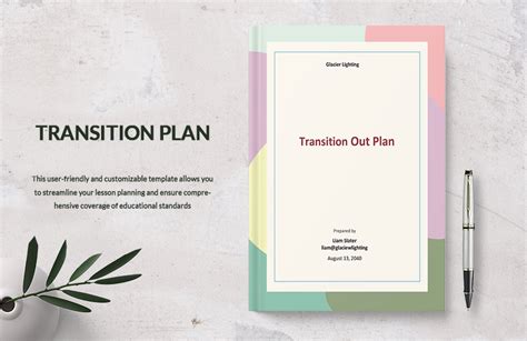Job Transition Plan Templates In Apple Pages Imac Free Download