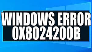 Failed To Install X B Windows Update Error X B FIXED ComputerSluggish