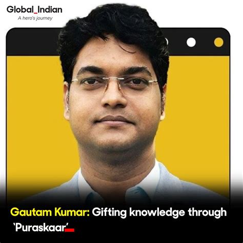 Gautam Kumar On Linkedin Nonprofit Puraskaar Globalindian