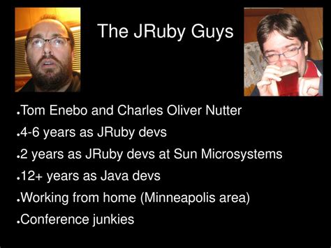 JRuby It S What S For Dinner Ppt Download