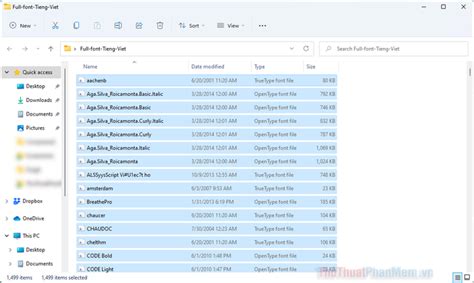 Download Complete Vietnamese Font For Windows 11
