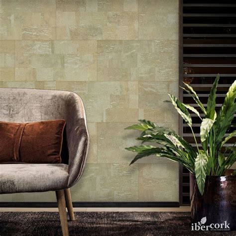 Стеновые панели для внутренней отделки Ibercork пробковые для кухни для дома Марбелья Крем