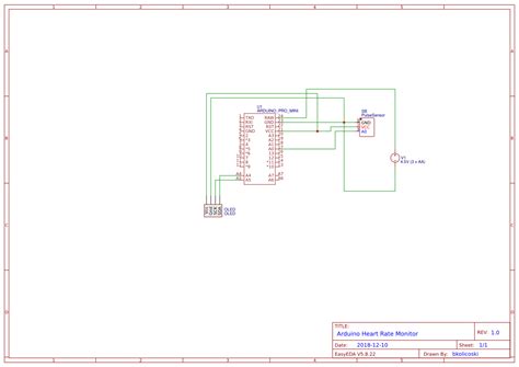 Arduino Heart Rate Monitor EasyEDA Open Source Hardware Lab