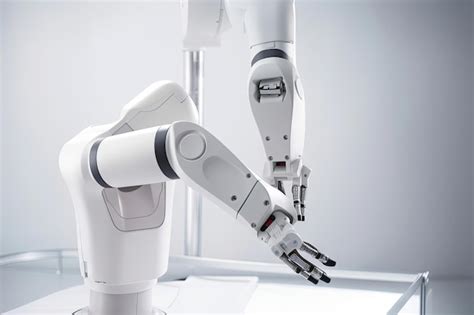 Premium Ai Image Medical Robot Performing Delicate With Precise Moves And Steady Hands Created
