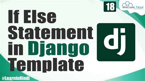 What Is If Else Statement In Django Template Django Tutorial Youtube
