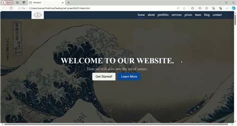 Dalia Ahmed On Linkedin My First Project As Website For Art Using Html Andcss 🎨 Here The