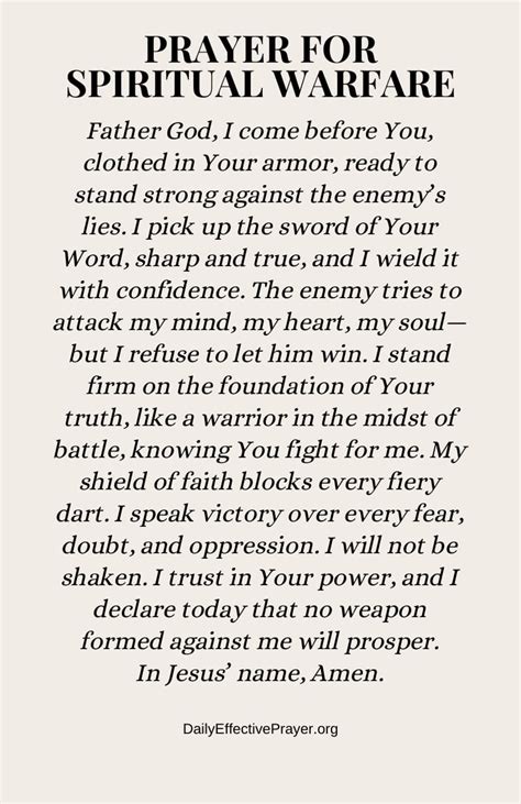 8 Powerful Spiritual Warfare Prayers Pray These Prayers Now