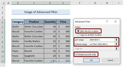 Hide Duplicate Rows Based On One Column In Excel 4 Methods
