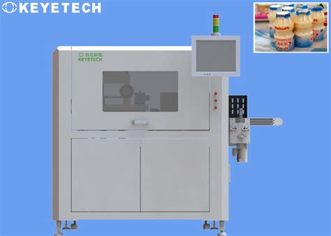 Milk Beverage Bottle Visual Inspection System For Surface Defects Detection