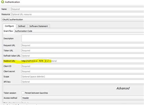 Qgis Oauth Configuration Is Invalid Due To Wrong Redirect Url Geographic Information Systems
