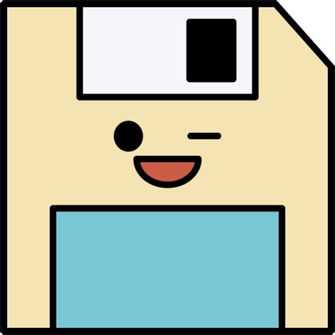 Floppy Disk Generic Outline Color Icon