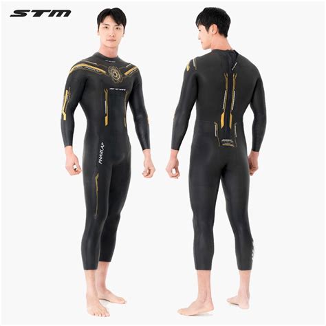 Stm 슈트 파랩골드 프로 철인 3종 바다수영 남성 웻슈트