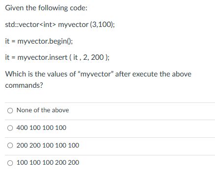 Solved Which Is The Correct Example Of A Unary Operator Chegg
