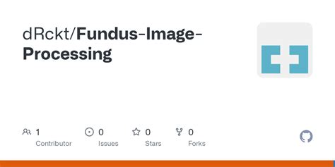 GitHub DRckt Fundus Image Processing