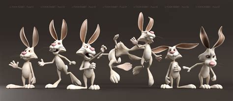 Li Fur For Toon Rabbit Daz D