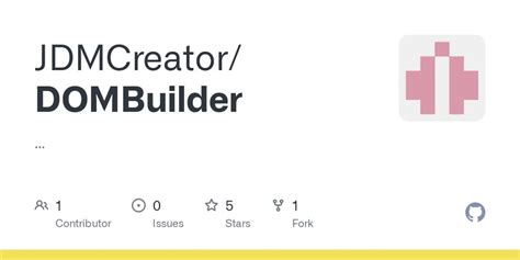 Dombuilderjs A Crossbrowser Dom Builder I Made Rjavascript