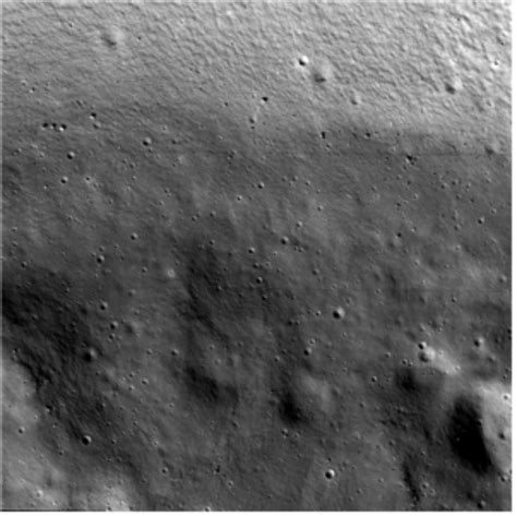 다누리 쉐도우캠 달 남극 영구음영지역 분화구 촬영 노컷뉴스