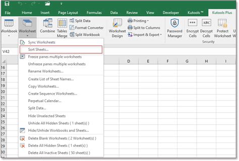 How To Quickly Change Order Of Tabs To Your Need In Excel