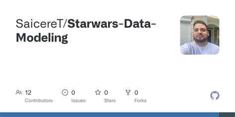Github Saiceret Starwars Data Modeling