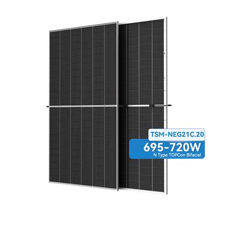 Ace Solar 695 720w Tier 1 Monocrystalline Solar Panel High Efficiency
