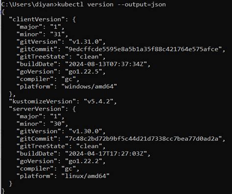 enumerate the kubernetes api to extract the following information by
