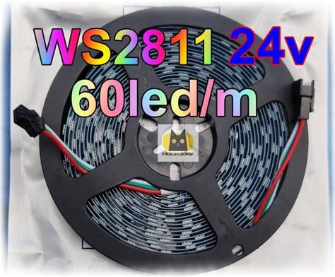 Led Strip Rgb Ws2811 24v 5m 300led Indoor Ip30 PCB Tebal Lazada Indonesia