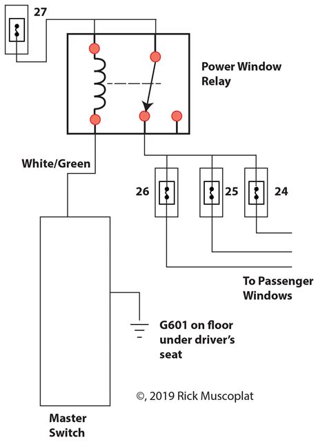 Power Windows Diagram Wiring Diagram
