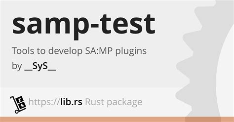 Samp Test — Rust Library Librs