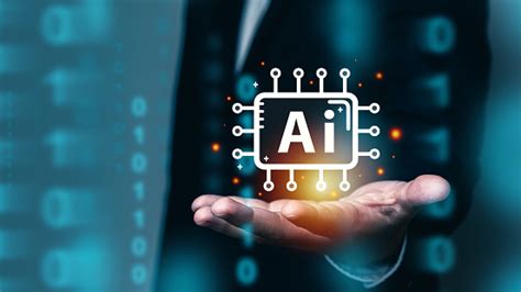 Ai 프로세서 칩 개념 스마트 로봇 Ai 아이디어를 생성하기 위한 명령 프롬프트를 입력하여 인공 지능 미래 기술 변환을 보여주는