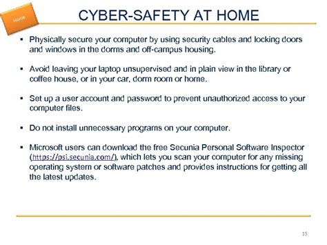 Cyber Safety Basics A Computer Security Tutorial For Uc