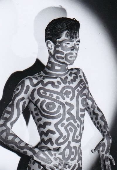 Body Painting By Keith Haring Patrick Sarfati Tumbex