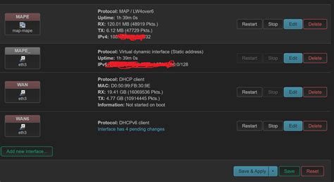 Map Map E Interface Doesnt Go Up After Applying New Config In Luci Or