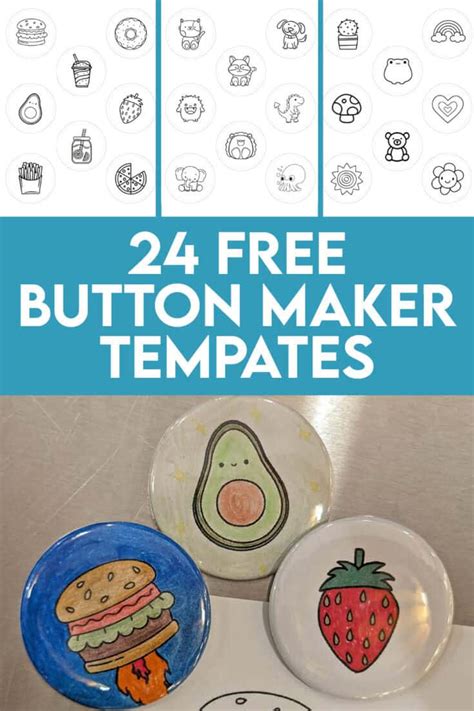 Free Button Making Templates Free Printables Hub