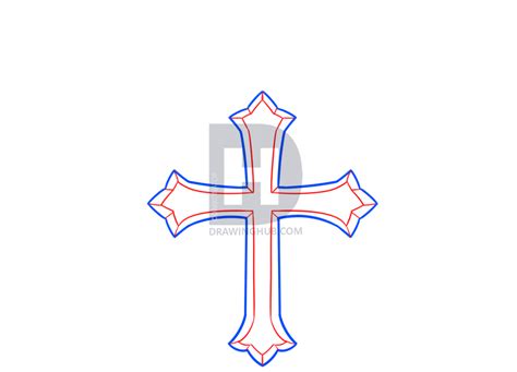 Cross With Wings Drawing At PaintingValley Com Explore Collection Of Cross With Wings Drawing