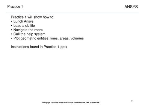 PPT ANSYS Fundamentals PowerPoint Presentation Free Download ID 2209260