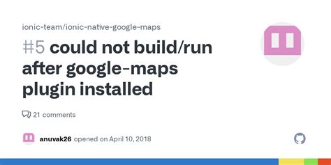 Could Not Build Run After Google Maps Plugin Installed Issue Ionic Team Ionic Native