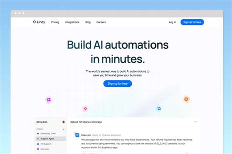 Ai Native Automation With Lindy Ai Free Ai Apps