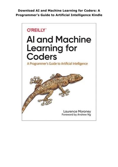 Download Ai And Machine Learning For Coders A Programmers Guide To
